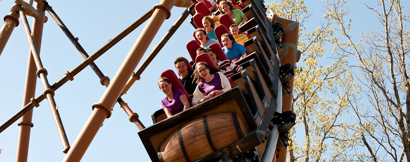 Experience the Heart-Pounding Roller Coasters at Silver Dollar City!