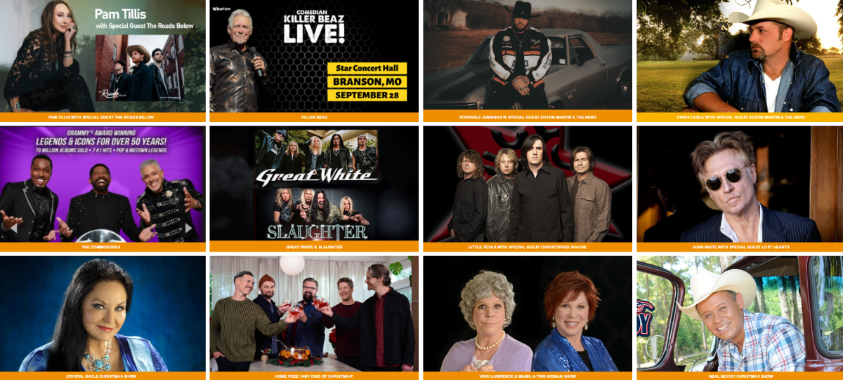 Branson Star Concert Hall Reopens with a Star-Studded Lineup